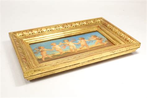 Lot ITALIAN RENAISSANCE STYLE CHERUB PUTTI PAINTING