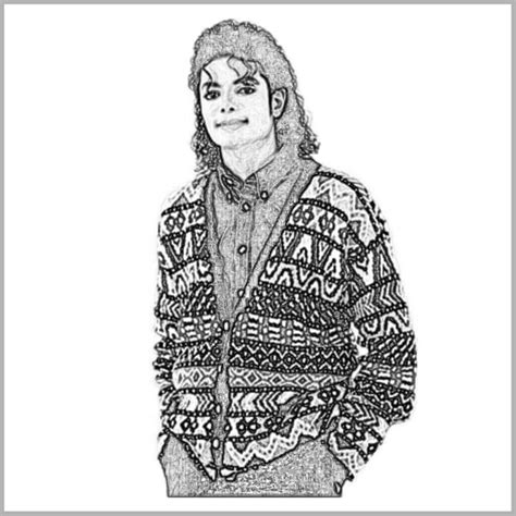 Michael Jackson Drawing By Antonio Romano Artmajeur