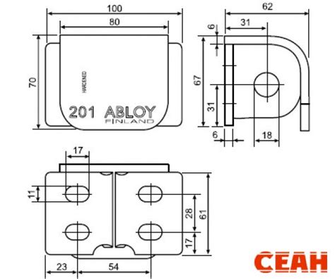 Купить Петли ABLOY PL201 у официального дилера Аблой в Москве
