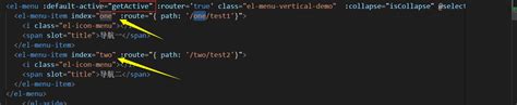 Vue 中使用element Ui的menu选中项高亮的问题 骄阳似我lq 博客园