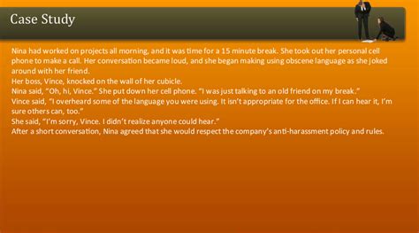 Case Study Module 2 Workplace Harassment Freshskills