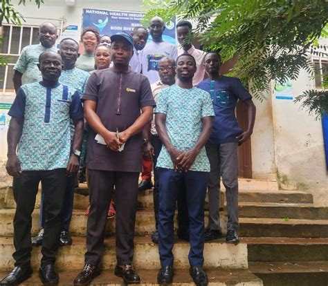 Deputy Nhia Ceo Pays Working Visit To Bodi Nhis Office Ghana News Agency