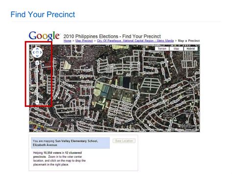 Map Your Precinct Tutorial Ppt