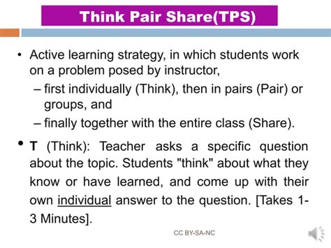 Active Learning Method For Active Teaching Ppt