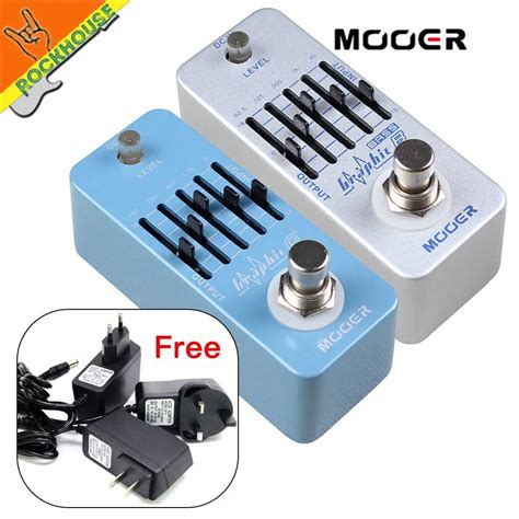 Mooer 5 Bands Guitar Eq Graphic G Guitarra Equalizer Effects Pedal