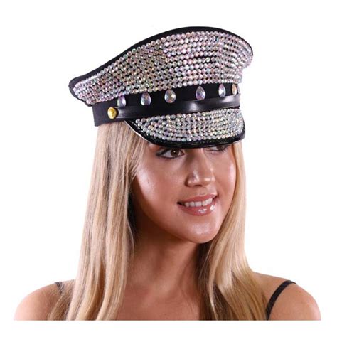 Rhinestone Sequin Hat Kostume Room