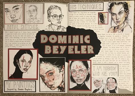 Sophie Meyrick Gcse Art Sketchbook A Level Art Sketchbook Mind Map Art