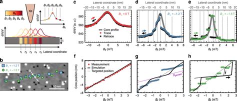 Mapping The Strength Of Vortex Core Pinning A Measurement Scheme B∥ Is