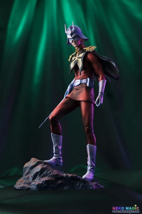Mobile Suit Gundam Char Aznable Art Graphics Ggg 18 Pvc Figure By