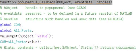 Matlab下拉菜单popupmenu的简单使用介绍matlab Popupmenu Csdn博客