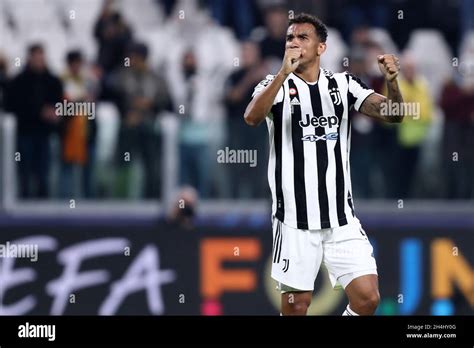 Danilo Luiz Da Silva Of Juventus Fc Celebrates At The End Of The Uefa