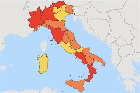 Come Una Regione Può Uscire Dalla Zona Arancione O Rossa E Chi Lo Decide