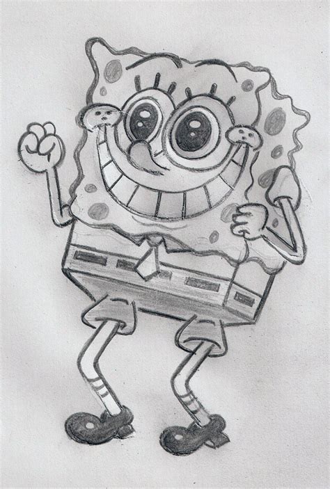 Spongebob Squarepants Pineapple Under The Sea Spongebob Squarepants Female Sketch Pencil
