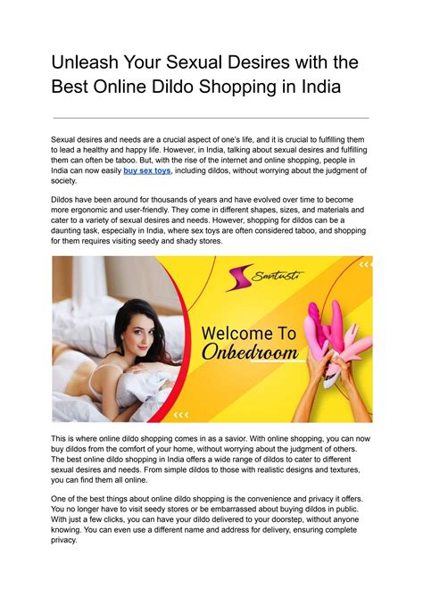 Best Online Dildo In India By Santusti Issuu