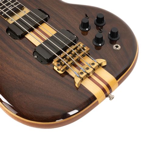 Used Alembic Stanley Clarke Signature Bass Natural 1990 Cream City Music