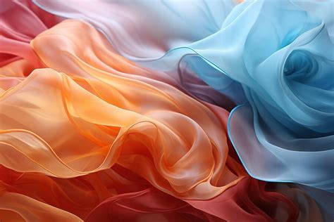 Premium Photo Abstract Translucent Veil Background
