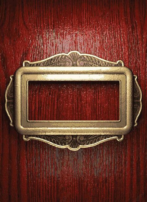 Gold And Wood Background Elegant Metallic Object Vector Elegant