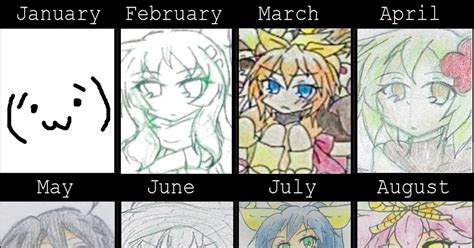 絵師一年進化録 【2014】一年進化録【まとめ】 糖月むたちのイラスト Pixiv