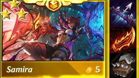 Double ⭐ ⭐ ⭐ Samira Destroying Lobby With Urgot Tft Set 10 Youtube