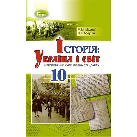 Підручник для 10 класу Історія Україна і світ інтегрований курс рівень