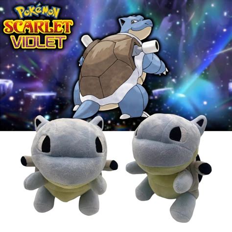 20cm Q Version Blastoise Plush Toy Cute And Soft Squirtle Evolution