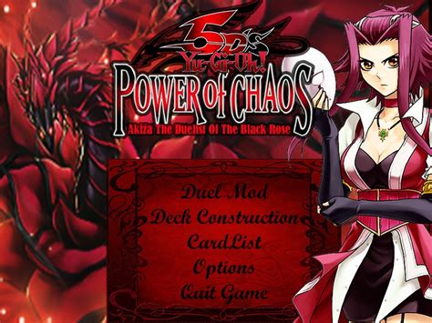 Yu Gi Oh Power Of Chaos MODs Yu Gi Oh Power Of Chaos Akiza The Duelist Of The Black Rose