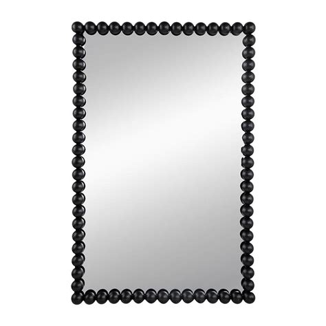 Homeroots 36 Black Framed Accent Mirror Wayfair