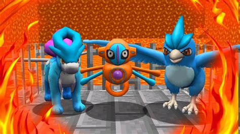 ESSES BEBÊS POKÉMONS LENDÁRIOS ESTÃO EM PERIGO NO MINECRAFT PIXELMON