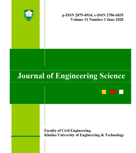 Journal Of Engineering Science