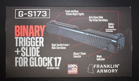 Franklin Armory Delivers G S Binary Kit For Glock Guns Com