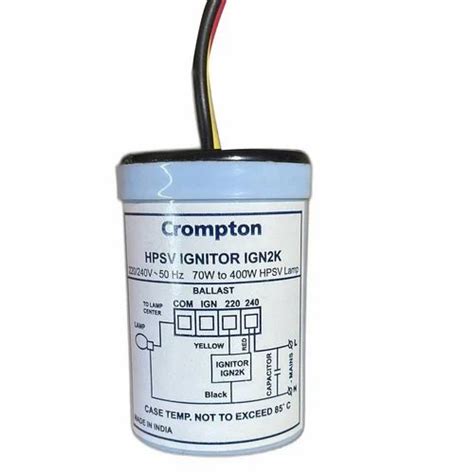220v Crompton Hpsv Lamp Ignitor Model Name Number Ign2k 400w At ₹ 60