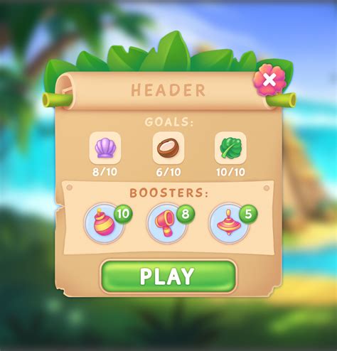 Game Ui Ux Desing Behance