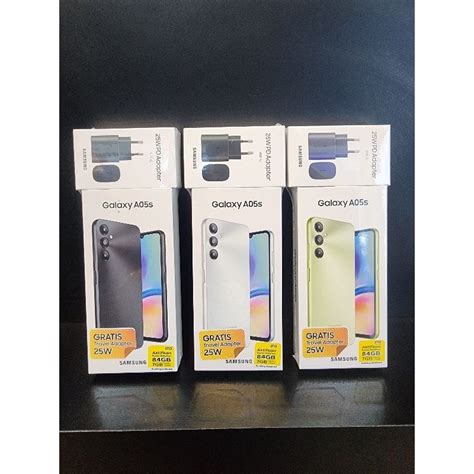 Jual Samsung Galaxy A05s Ram 6 128 Free Adaptor 25w Garansi Resmi Samsung 1Tahun Shopee Indonesia
