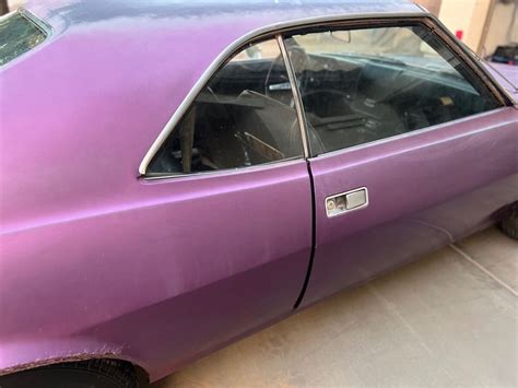 1968 Amc Javelin Coupe Purple Rwd Automatic For Sale