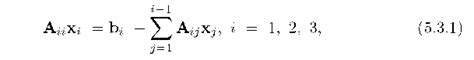 Block Triangular Matrix Local Pivot Strategies