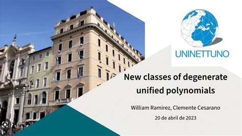 Pdf Some New Classes Of Degenerate Unified Polynomials