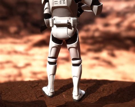 Clone Trooper Rigged Flippednormals