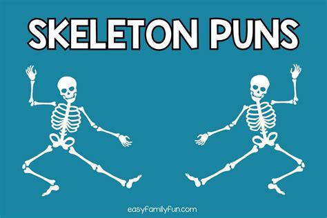 100 Bone Afide Hilarious Skeleton Puns