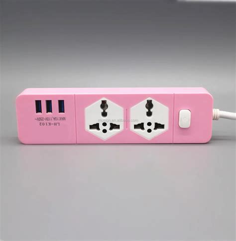 2 Ways Extension Socket 3 Usb Multi Power Strip Buy Usb Powered Led Strip Usb Charge Socket
