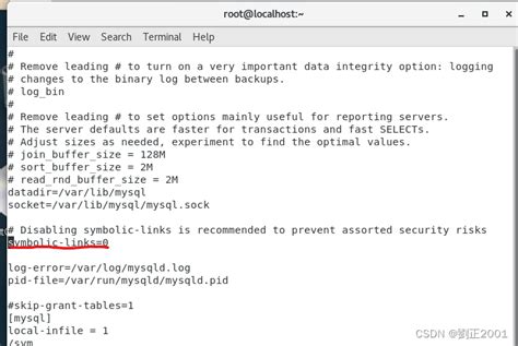 Mysql服务器追加总结symbolic Links Csdn博客