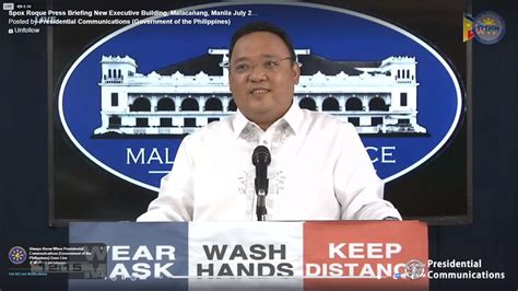 Press Briefing Of Presidential Spokesperson Harry Roque Presidential