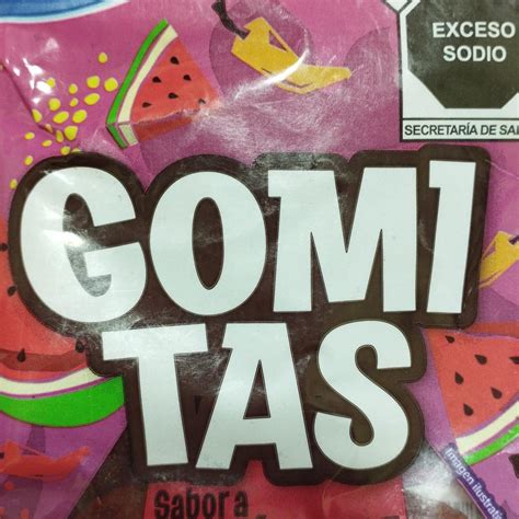 Gomitas Sabor A Sandía Chile Great Value калорійність харчова