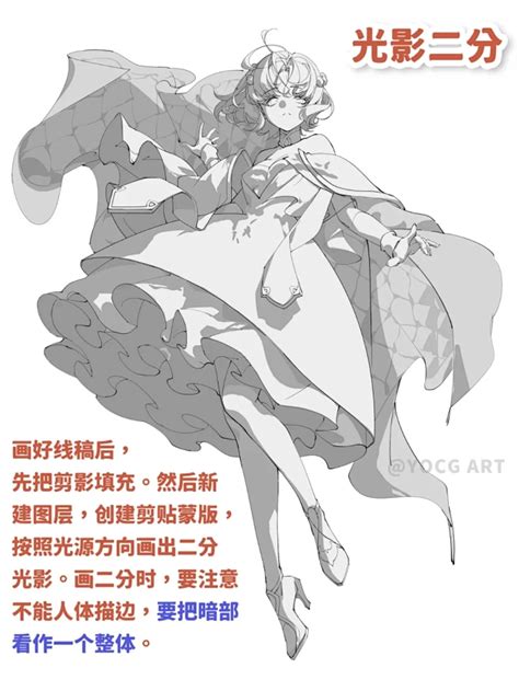 【干货教程】专治画画人不会画角色立绘！ 小红书