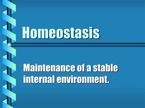 Ppt Homeostasis Powerpoint Presentation Free Download Id1315919