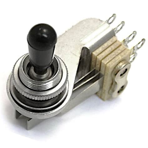 Switchcraft Right Angle Dpdt Toggle Switch For 3 Pickup Reverb