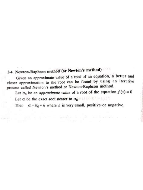 newton raphson method pdf pdf