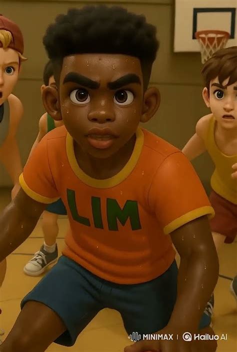 시커먼스하고 친구들하고 체육관에서 농구하는 장면 Youtube