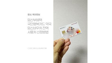 임산부혜택 국민행복카드 약국 임신바우처 잔액 사용처 신청방법 네이버 블로그