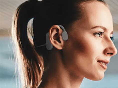 Open Ear Induction Stereo Wireless Headphones White TheChive University