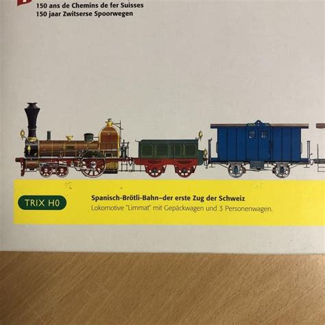 Trix 21209 Spanisch Brötli Bahn Neu Und Originalverpackt In